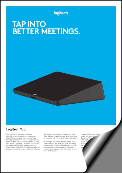 Logitech Tap Room Solutions - Smart Presentations